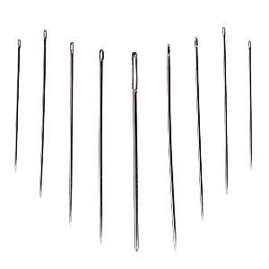 SINGER 07370 Hand Sewing Needles in Compact with Needle Threader, Assorted Sizes, 30-Count