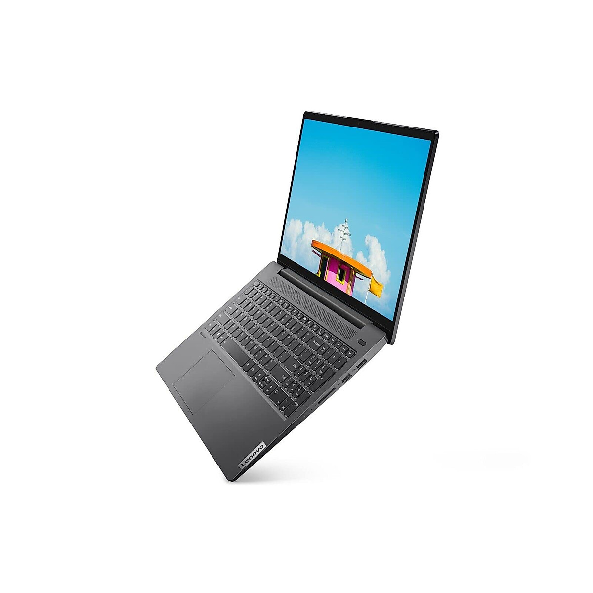 Lenovo IdeaPad 5 Touch Laptop, 15.6" FHD Touchscreen Display, Intel Core i7-1165G7 Processor, 8GB RAM, 512GB SSD, Intel Iris Xe Graphics, Fingerprint Reader, Webcam, Windows 11