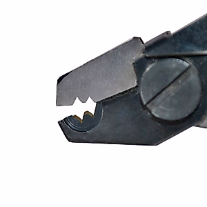 Miller FO 103-D Series Dual Hole Fiber Optic Stripper for Working Technicians, Electricians, and Installers, V-Shaped Opening, Safe Cable Tool, Easily Portable Wire Stripper, 2.72 Ounces