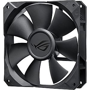 Asus ROG RYUO 240 RGB AIO Liquid CPU Cooler 240mm Radiator Dual 120mm 4-Pin PWM Fan with OLED Panel & Fan Control 1.77"