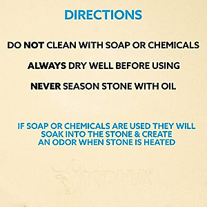 Kona Gourmet 15"x12" Rectangle Cordierite Pizza Stone