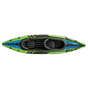 Intex Challenger K2 2-Person Inflatable Sporty Kayak + Oars And Pump (2 Pack)