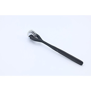 Goldenhandcrafts, Wartenberg Neuro Pinwheel Stainless Steel 3 Head Diagnostic Instrument Pin Wheel Black Coated, 6.6 In