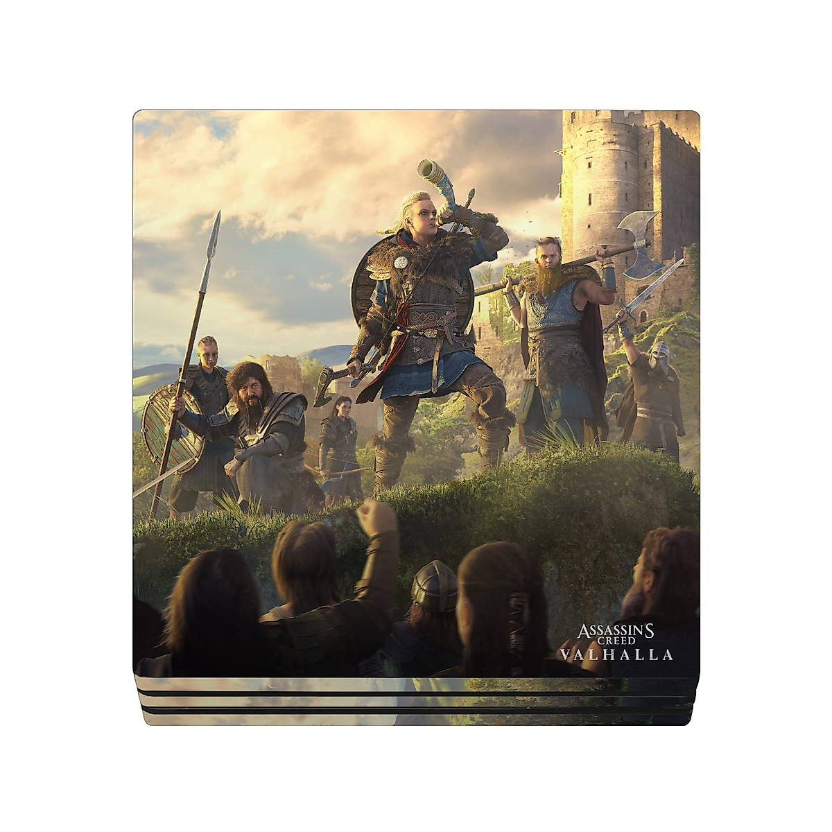 Head Case Designs Officially Licensed Assassin's Creed Female Eivor Raid Leader Valhalla Key Art Vinyl Sticker Gaming Skin Decal Cover Compatible With Sony PlayStation 4 PS4 Pro Console