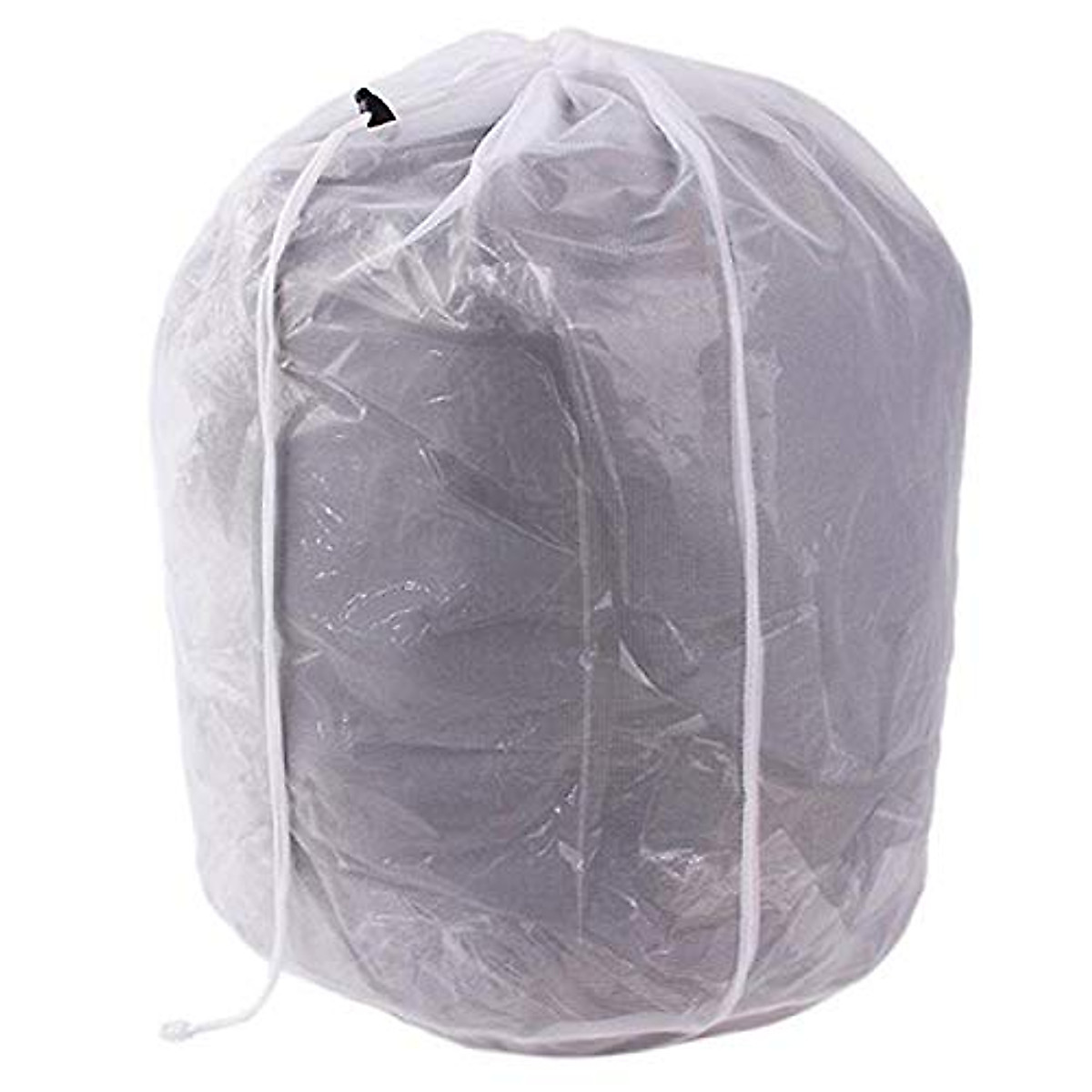 Laundry Wash Bag For Washing Machine, Fine Coarse Mesh Net Drawstring Thickened Garment Pouch