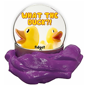 What The Duck Fidget Putty - Quirky Rubber Ducky Stress Relief Toy - Premium Silly Putty for Fun, Relaxation, and Unique Gifts - Get Yours Today!