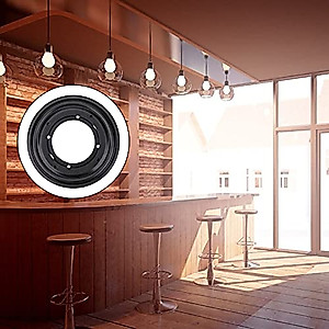 4Pack 5.50 Inch Round Lazy Susan Turntable Bearing Plate 5/16”Thick Lazy Susan Hardware, Rotating Swivel Plate with 300lbs Load Capacity, Lazy Susan Turntable Base for Serving Tray, Table, Kitchen