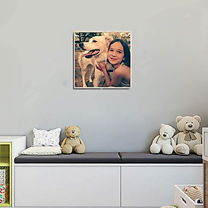 Custom Diamond Art Painting Kits for Adults with Your Photos,Full Drill Round, Customized Diamond Art Private Gifts, Custom Personalized Picture for Home Wall Decor 11.8x11.8 inches