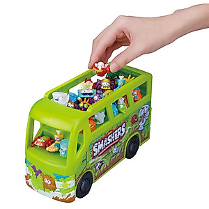 Smashers Sludge Bus Fold-Out Playset with 2 Exclusive Smashers Series 2 Gross by ZURU