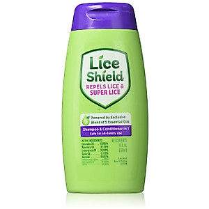 Lice Shield Shampoo and Conditioner In 1, 10 Ounce (Pack of 3)