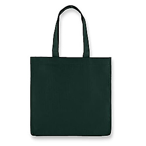 True 6 Bottle Wine Bag with Divider, Non-Woven 100 GSM, Customizable Reusable Wine Bottle Carrier, Green Large