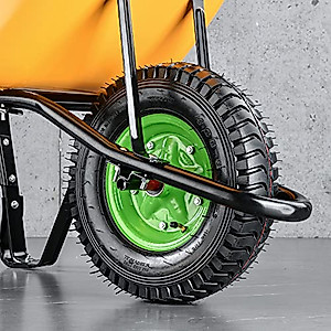 RUTU 4.80/4.00-8" Premium Replacement Tire Inner Tubes, 4.80/4.00-8 tube with TR87 angled valve for Mini Bikes, Go Kart, Lawn Mowers, Hand Truck, Wheelbarrow for 4.80 4.00-8/480/400-8 Tires (2-Pack)