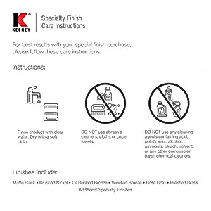 Plumb Pak K100VB x 1-1/4-in. Brass P-Trap with Deep Flange for Bathroom Sinks, Venetian Bronze