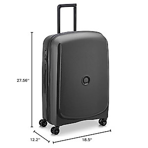 DELSEY PARIS Unisex Adult Valise, Black, M (71 cm-81 L)