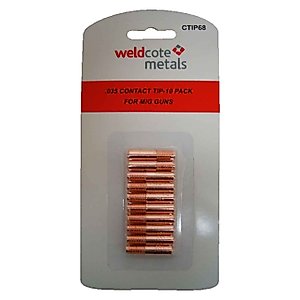 Miller 000068 Contact Tip .035 M-10 M-15 M-25, 10 pack