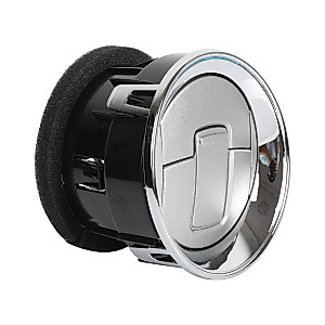 Dashboard AC Heater Air Vent Duct Chrome 9L3Z19893CA 9L3Z-19893-CA 74932 for Ford F150 Lobo 2009-2014