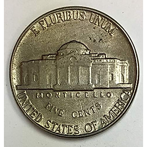 1941 P Jefferson Nickel Average Circulated F-VF