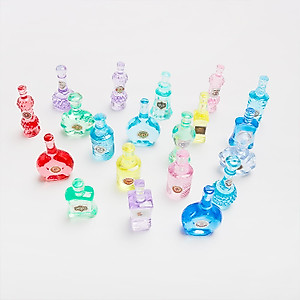 100PCS Dollhouse Miniature Decor Drink Bottle Miniature Bottles Wine Bottles Miniature Liquor Bottle Mini House Decoration