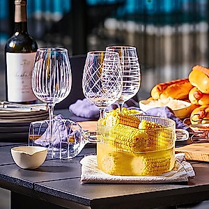 Glass Cooking Pot with Lid - 1.6L(54oz) Heat Resistant Borosilicate Glass Cookware Stovetop Pot Set - Simmer Pot with Cover Safe for Soup, Milk, Baby Food