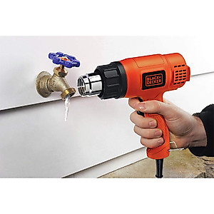 BLACK+DECKER Heat Gun, 1350 Watt, Dual Temperature Settings, Corded (HG1300)