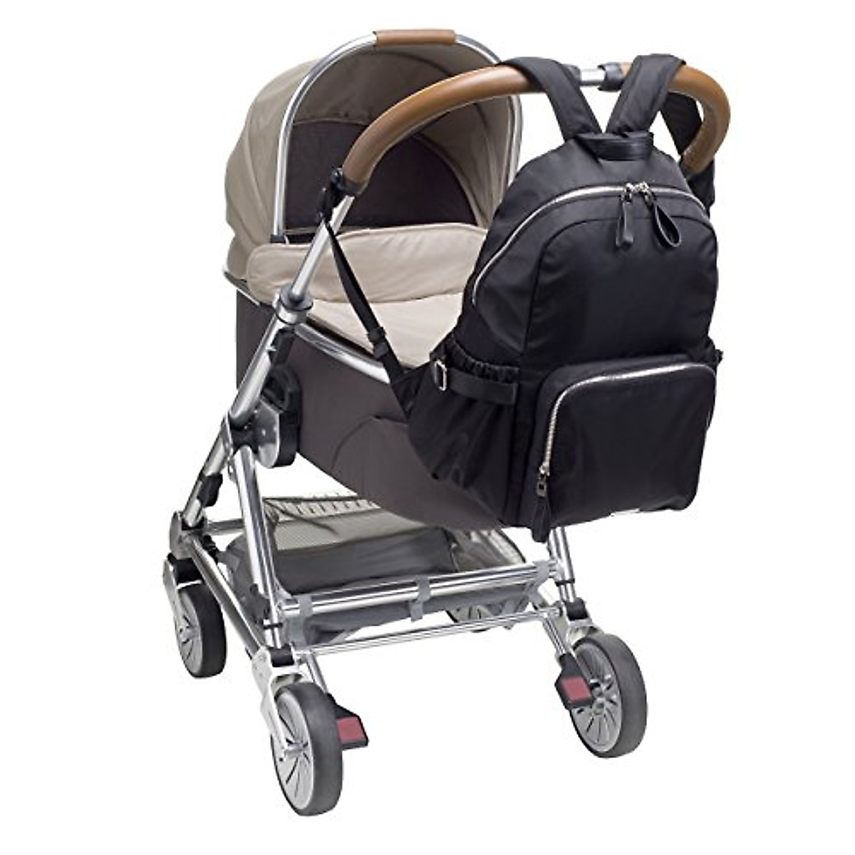 Storksak Hero Backpack Diaper Bag, Black, One Size