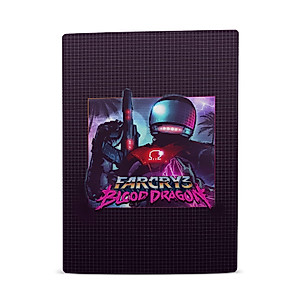 Head Case Designs Officially Licensed Far Cry 3 Blood Dragon Key Art Omega Vinyl Faceplate Gaming Skin Decal Compatible With Sony PlayStation 5 PS5 Digital Edition Console and DualSense Controller