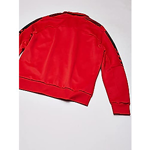 PUMA Men's Standard Ferrari Race T7 Track Jacket, Rosso Corsa, Medium