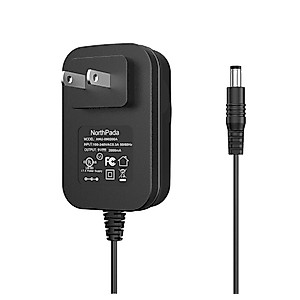 NorthPada Power Supply 9V 2A Charger AC Adapter for Arduino UNO R3 Crosley Cruiser Portable Turntable Record Player Schwinn Elliptical Exercise Bike 270 170 430 470 A10 Medela Pump in Style