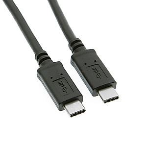 cablecc Reversible Design USB 3.0 3.1 Type C Male Connector to Male Data Cable for Tablet &Mobile Phone & Hard Disk Drive