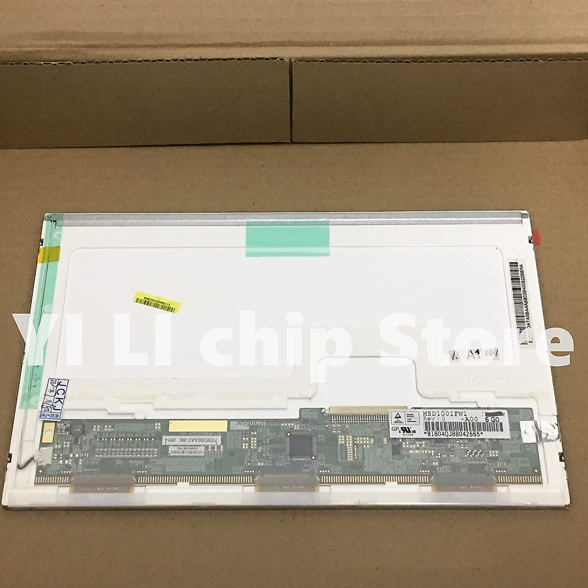 Davitu Remote Controls - 10.1 inch LCD panel A + original HSD100IFW1 HSD100IFW1-A00 LCD monitor laptop LCD screen 1024 RGB 600 WSVGA