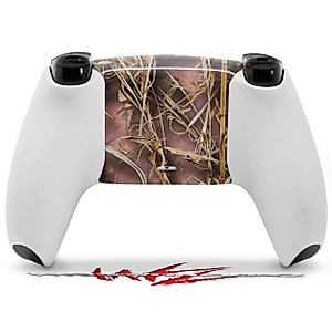 WraptorSkinz Skin Wrap compatible with Sony PS5 DualSense Controller WraptorCamo Grassy Marsh Camo Pink (CONTROLLER NOT INCLUDED)