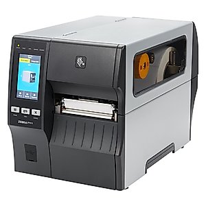 ZEBRA ZT411 Thermal Transfer and Direct Thermal Industrial Label Printer - Ethernet, Bluetooth, Serial, USB, USB Host Connectivity - 203 DPI, 14 IPS, 4.09" Print Width - JTTANDS