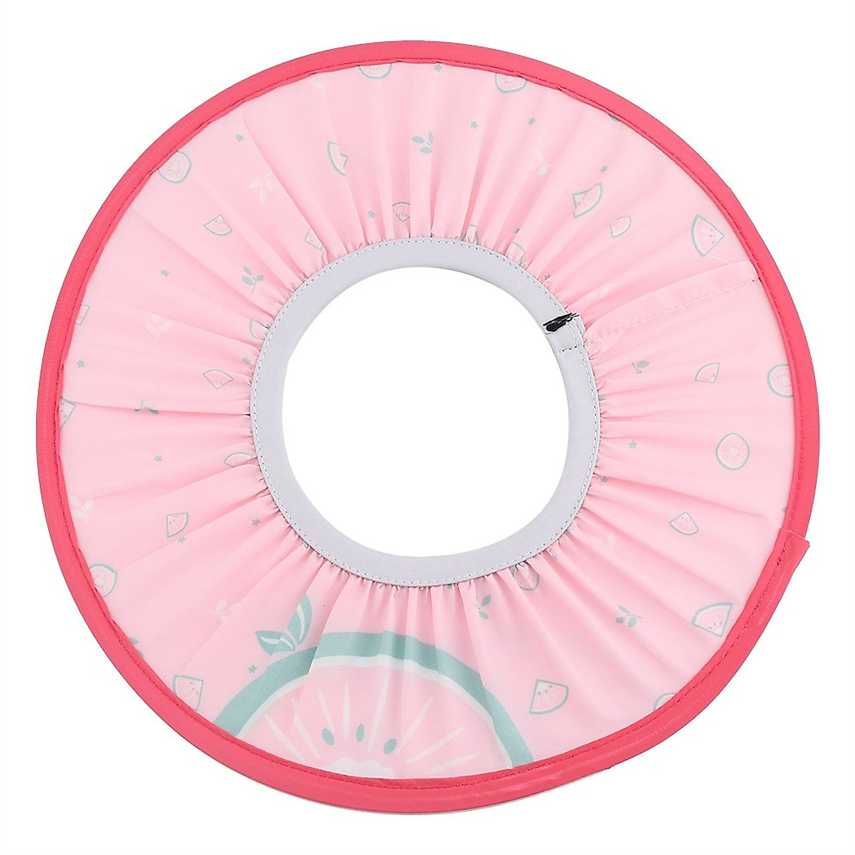 Baby Shower Cap, Baby Kids Shampoo Cap Waterproof Cloth Kids Bathing Shower Cap Bathing Protection Hat(Pink)