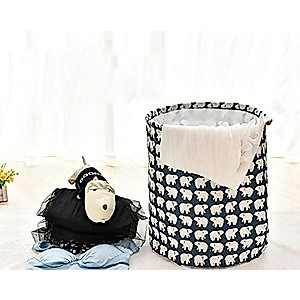 Waterproof Canvas Laundry Clothes Basket Storage Basket Folding Storage Box C Home & Garden Housekeeping & Organizers for Halloween Onsale