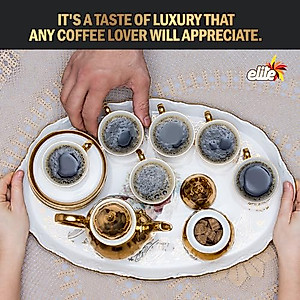 Elite Roasted & Ground Turkish Coffee 3.5oz Bag (4 Pack)