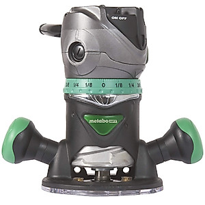 Metabo HPT Router | Fixed Base | 11 Amp Motor | 2-1/4 Peak HP | Variable Speed | M12VC