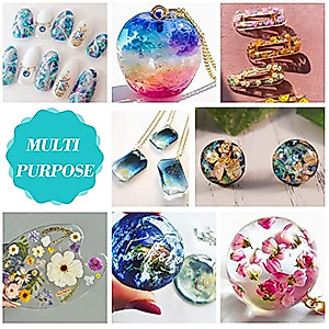 UV Resin 200g Transparent Ultraviolet Curing Clear Hard Type Resin, Solar Cure Resin for DIY Resin Jewelry Making