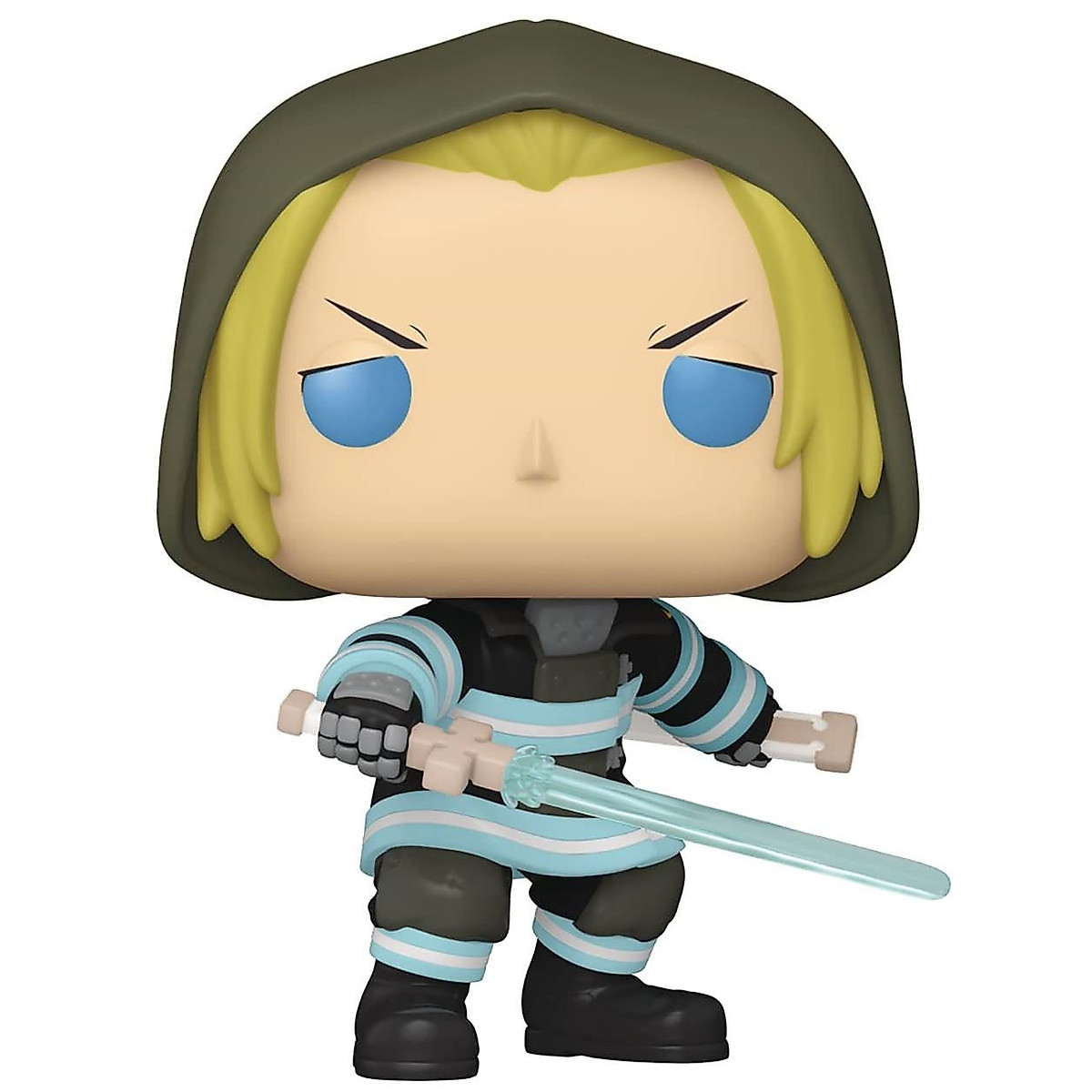 POP Fire Force Arthur with Sword Funko Pop Vinyl Figure (Bundled with Compatible Pop Box Protector Case) Multicolored 3.75 inches