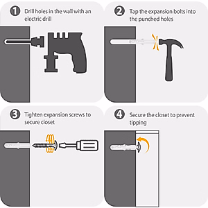 RISTERN White Kitchen Pantry Storage Cabinet, Steel Locker Storage Cabinet, Metal Storage Cabinet with Doors and 3 Adjustable Shelves, for Living Room, Laundry Room and Dinning Room