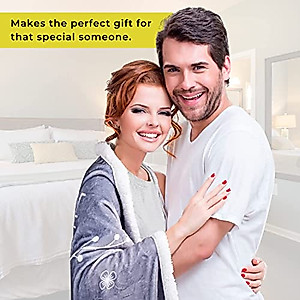 Gifts for Women & Men, Positive Energy Gifts for Mom, Sister, Friend, Perfect Religious Gifts for Mom, Birthday Gifts - Faith, Hope & Love Sherpa Throw Blanket Gifts