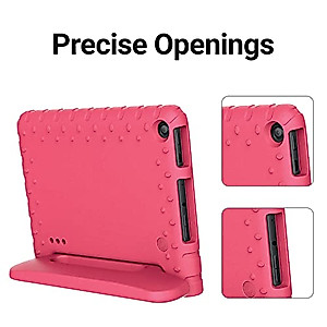 Merocab Kids Case for Fire HD 7 9th 7th 5th Generation 2019 2017 2015 Release, Fire HD 7 2019 2017 2015 Lightweight Shockproof Handle Stand Kids Case Cover for HD 7 9th 7th 5th
