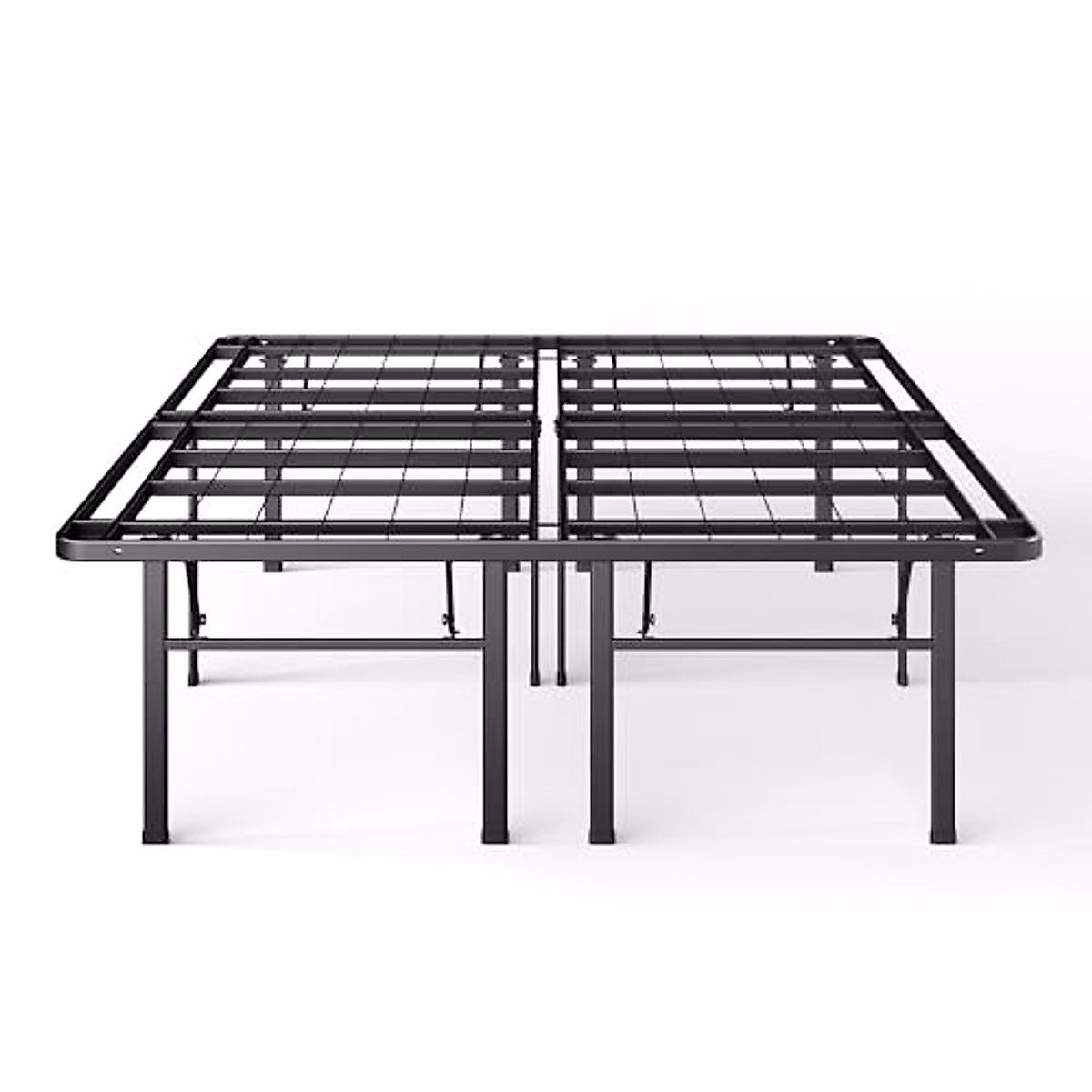 ZINUS SmartBase Heavy Duty Mattress Foundation, 18 Inch Metal Platform Bed Frame, No Box Spring Needed, Sturdy Steel Frame, Underbed Storage, King