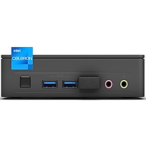 Intel NUC 11, NUC11ATKC4 Atlas Canyon Win11 Pro Mini PC Desktop, 8GB DDR4 RAM, 256GB SSD, Intel Celeron N5105 Processor, Support HDMI Dual 4K UHD/Bluetooth V5.2/Windows 11 Pro preinstalled