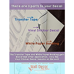 Butterflies and Flowers Growth Chart Vinyl Decals Girls Decor Stickers 7.5x37-Inch Plum