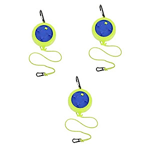 STOBAZA 3pcs Heavy Duty Lanyard Travel Clothesline Outdoor Clothes Line Hiking Bungee Clothesline Washing Line Poles for Outside Outdoor Camping Lanyard Portable Clothesline Cord Elastic