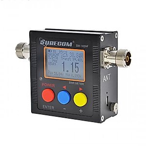 Surecom SW-102HF 1.5-70MHz V.S.W.R. & Power Meter