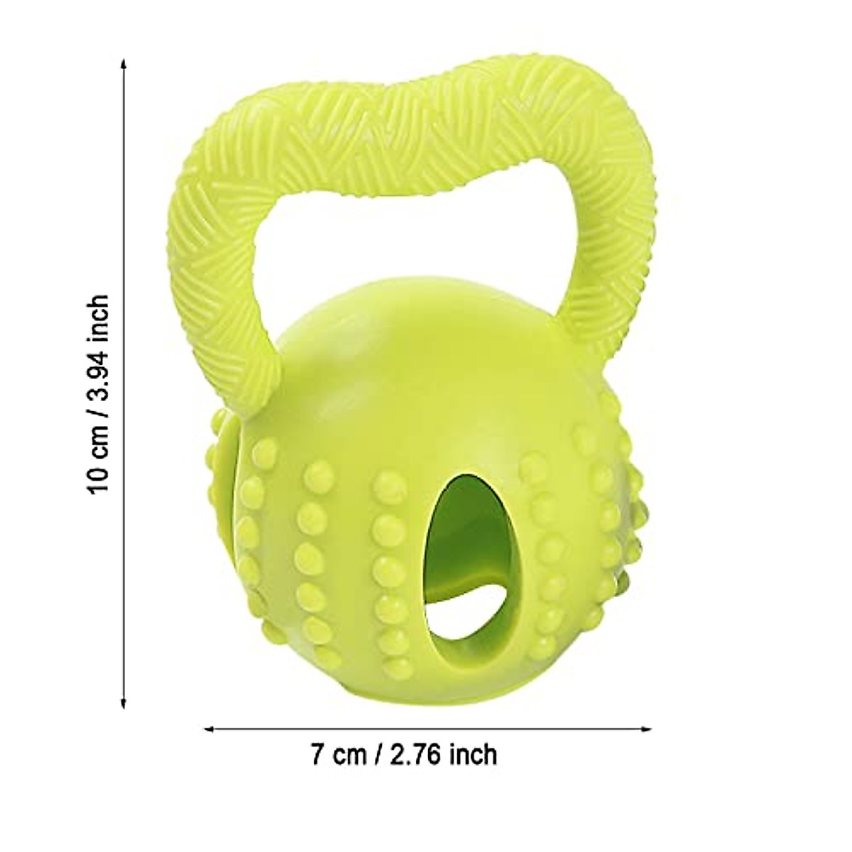 Dog Rope Toys for Aggressive Chewers Square Ring Interactive TPR Chew Toy with Cheese for Dogs Teeth Cleaning and Puzzle Solving Dog Toys (Green, One Size)
