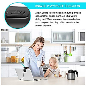 XPCAM 4K Webcam, Webcam 8MP HD Computer Camera with Microphone, Pro Streaming Web Camera with Privacy Shutter and Tripod, Desktop Laptop USB Webcams