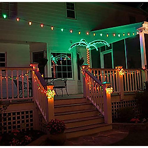 Chili Pepper String Lights, 13.6 Feet Red Green and Yellow Chili Pepper String Lights with 35 Lights, Connectable Pepper Lights for Indoor Outdoor Garden Kitchen Party mexican Fiesta Decoration