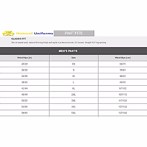 Natural Uniforms Classic Chef Cargo Pants (Black Single, Medium)